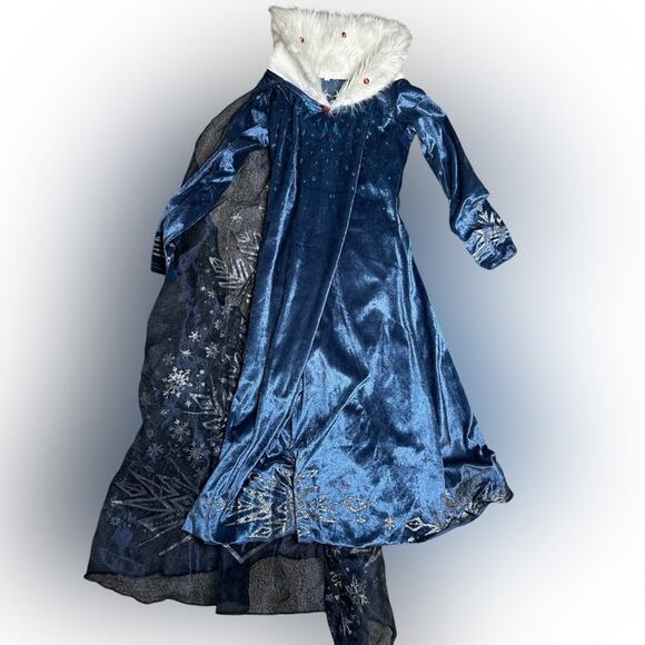 None | Costumes | Frozen Elsa Dress Up Girls Fancy Frozen Queen ...